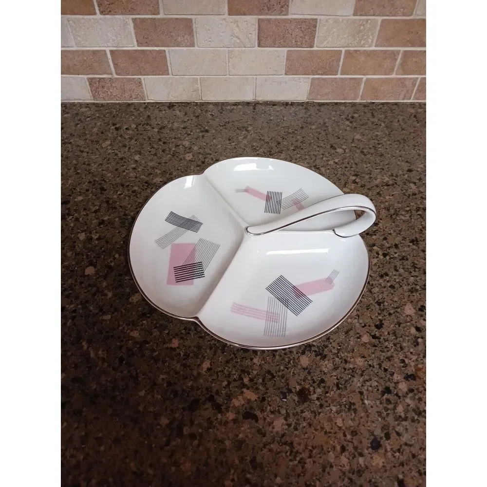 Noritake | Dining | Mid Century Modern Noritake 357 Tidbit Tray Plate ...
